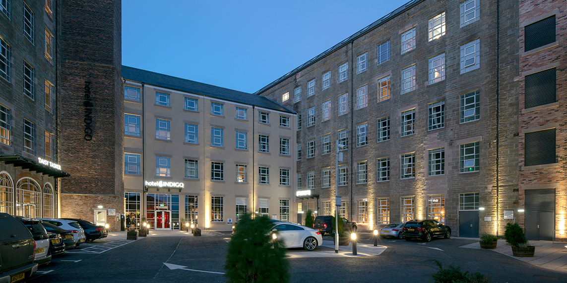 Hotel Indigo & Staybridge Suites, Dundee - JCW Acoustic Flooring